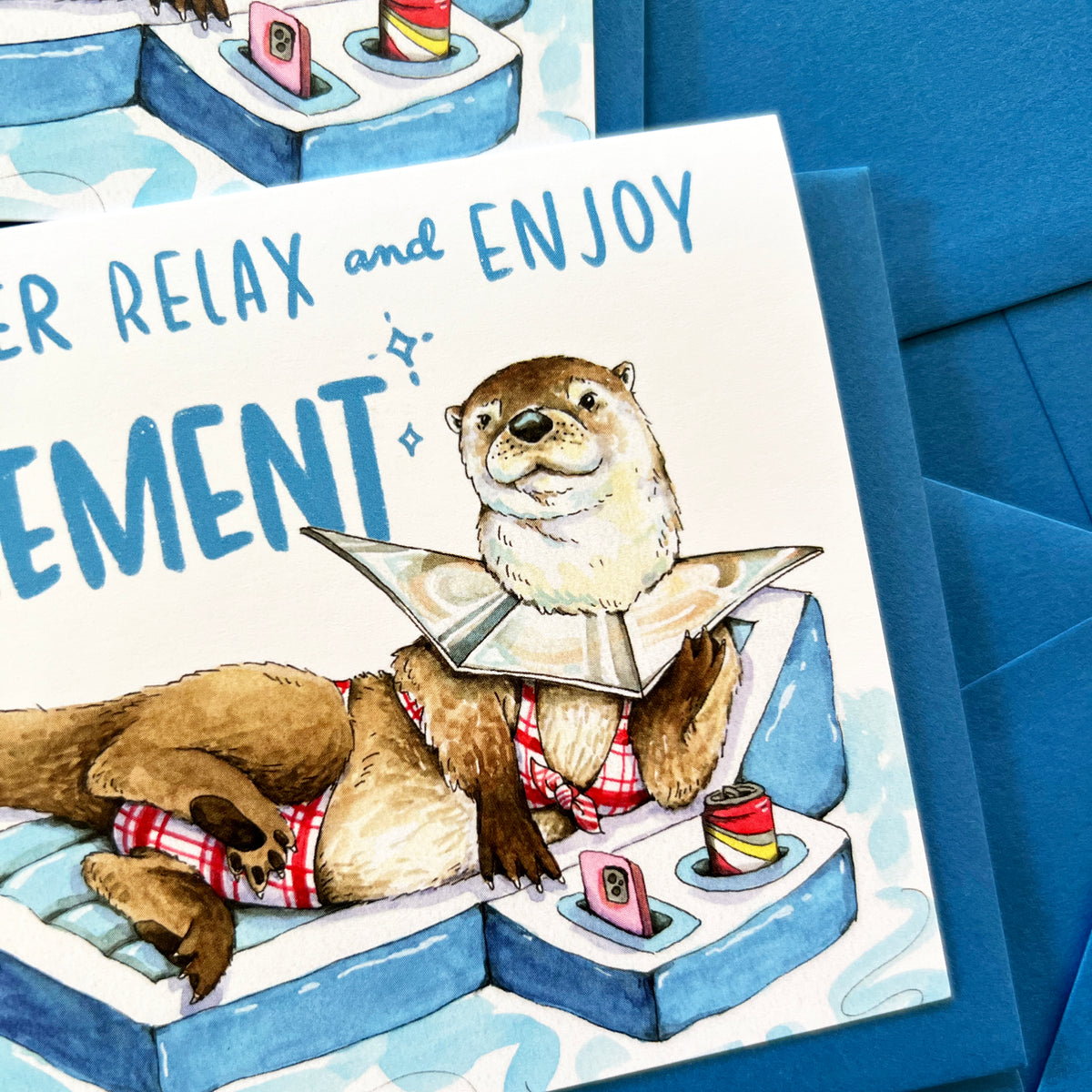 You Otter Relax And Enjoy Happy Retirement Card – Paper Wilderness